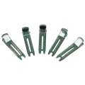 Double Prong Metal Stainless Steel Curl Clip - 100pk | Woolworths