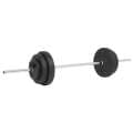 Barbell Set 30kg Dumbbell Plates Adjustable Weight Lifting Strength ...