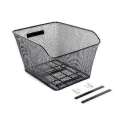 Bike Basket Wire Mesh Bike Rear Basket For Extra Rear Storage Road MTB ...