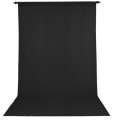 ProMaster Backdrop Wrinkle Resistant 10'x20' - Black | Woolworths