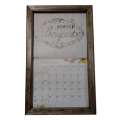 2026 Lang Legacy Calendar Frame Wooden ASH Display Calender | Woolworths