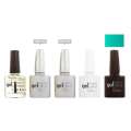 Gellaka 5-Piece Essential Gel Manicure Set with 1 Color - Go Green ...