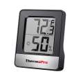 ThermoPro TP49 Black Digital Hygrometer Indoor Thermometer Humidity ...