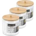 3x Boxsweden Bano 9.5x11cm Clear Accessories Container Organiser w ...