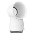 Desk Fan, Bladeless Fan Small Table Fan Air Cooler, Portable Breeze ...