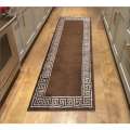 RAMESSES Greek Key Anti-Slip Hallway and Modern Kitchen Runner Rug ...