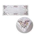 Victoriana White Applique Embroidered Table Runner 40 x 90 cm | Woolworths