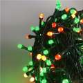 Frosted String Lights 320 LED Red & Green | Woolworths