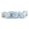 MDG Sharp Edge Silicone Rubber Dice Set 16mm - Glacial Debris | Woolworths