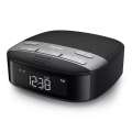 Philips 13cm Black LCD Digital DAB+/FM/DAB Clock Radio/Dual Alarm/Tuner ...