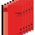 5 Pack Olympic 603 Triplicate Carbon Book 100 Leaf Bulk | Woolworths