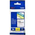 Brother Tze-141 Laminated Labelling Tape 18Mm Black On Clear | Woolworths