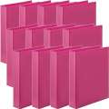 Marbig Clear View Insert Ring Binder Folder 2D 38mm A4 Pink Box 12 | Woolworths