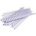 Rexel Plastic Binding Comb Round 21 Loop 12.5mm A4 White Box 100 ...