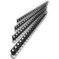 Rexel Plastic Binding Comb Round 21 Loop 38mm A4 Black Box 50 | Woolworths