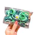 Nevenka 30Pcs Elastics Hair Ties Candy Color Seamless Girls Hairbands ...