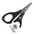 TT Fishing Black 4 Inch Stainless Steel Braid Scissors - Braided Line ...
