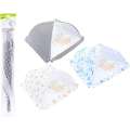 3 x Food Net Cover Reusable Umbrella Collapsible Kitchen Insect Fly ...