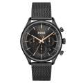 Hugo Boss Black Steel Mesh Chronograph Men's Watch - 1514065 | Woolworths