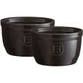 Emile Henry 9cm Ramekin Set of 2 - Charcoal | Woolworths