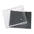 100 x UNASSEMBLED Jewel CD Cases with Black Tray Single Disc - Standard ...