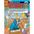 10 Easy Lessons Learn To Play Recorder For The Young Beginner Book/CD ...