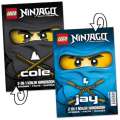 LEGO Book - Ninjago: Cole/Jay 2-in-1 Ninja Handbook | Woolworths