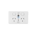 NLS 30555 - RCD Protected Double GPO 2x10A - White | Woolworths