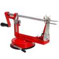 Red Kitchen Tool Apple Peeler Slinky Machine Fruit Cutter Slicer Corer ...