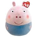 Ty Peppa Pig George 14" Squish-A-Boos | Woolworths
