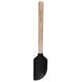 KitchenAid 22cm Mini Maple Wood Scraper Spatula Silicone Baking/Cooking ...