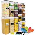 16-Pack Airtight Food Storage Containers Set Pantry Organiser | Woolworths