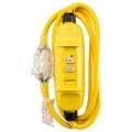 Heavy Duty In-Line RCD Safety Circuit Breaker Extension Cable 2m ...