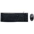 Logitech MK200 Keyboard & Mouse - USB Cable Keyboard - Keyboard/Keypad ...