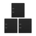 3x Marbig Foolscap PE 75mm Lever Arch File Folder Organiser Paper ...