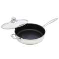 Swiss Diamond XD Non-Stick Clad Saute Pan with Lid 28cm | Woolworths