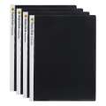 4PK Marbig 40-Page A4 Non-Refillable Document/File Display Book w ...