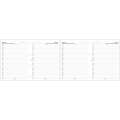 2x Filofax 5-Languages Name/Add/Contact/Email/Phone A4 Notepaper Insert ...