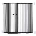 riin Extra Tall 150cm Baby Pet Security Gate Metal Safety Guard Tension ...
