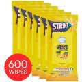 Strike Disinfectant Wipes 100 Wipes x 6 Packs - Lemon | Woolworths