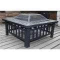 18" Square Metal Fire Pit Outdoor Heater | Woolworths
