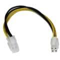 StarTech 8in ATX12V 4 Pin P4 CPU Power Extension Cable - M/F | Woolworths