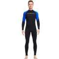 Nevenka Men Thin Quick Dry Full Body Swimsuit with Sun Protective-Blue ...