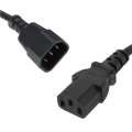 8Ware Power Cable Extension Cord 2m IEC C14 to C13 Male to Female for ...
