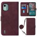 For Nokia C12 4G/C12 Pro/C12 Plus PU Leather Anti-drop Phone Case ...