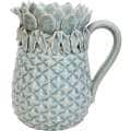 LVD Ceramic Pineapple Jug Lagoon Decorative Tabletop Ornament Home Decor | Woolworths