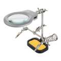 Goobay Soldering Aid with Magnifying Glass - Third Hand | Woolworths