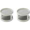2x Madesmart Twin Turntable Portable Home/Kitchen Organiser 26x15cm ...