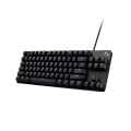 Logitech G413 TKL SE Mechanical Gaming Keyboard PBT Keycaps Aluminum ...
