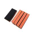 10 x Buffer 2 Way Slim Sanding Nail Manicure Pedicure Orange Black Grit ...